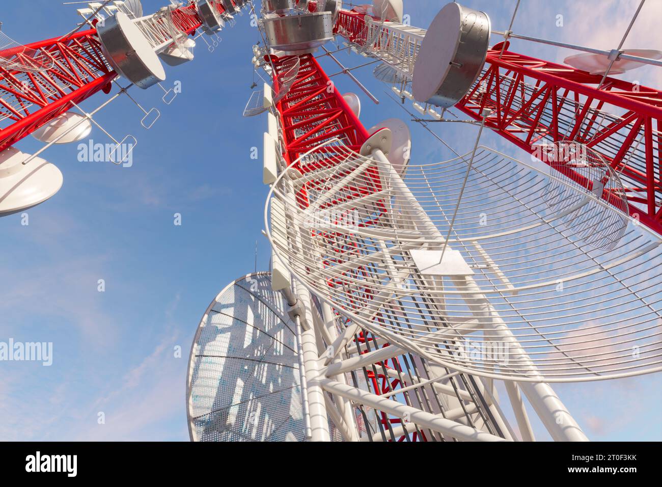 Climbing a broadcasting mast hi-res stock photography and images - Alamy