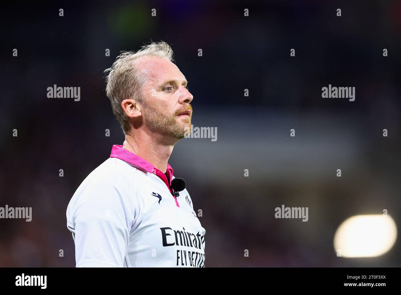 REFEREE Wayne Barnes (Rugby Football Union) during the Rugby World Cup ...