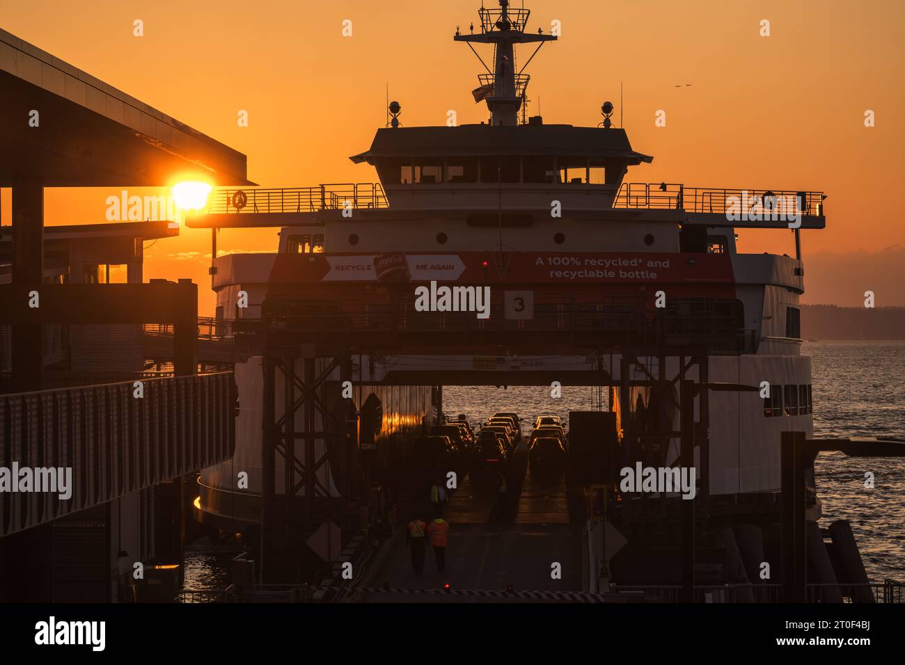 Seattle, USA. 29 Sep, 2023. The newly finished Colman Ferry Terminal on ...