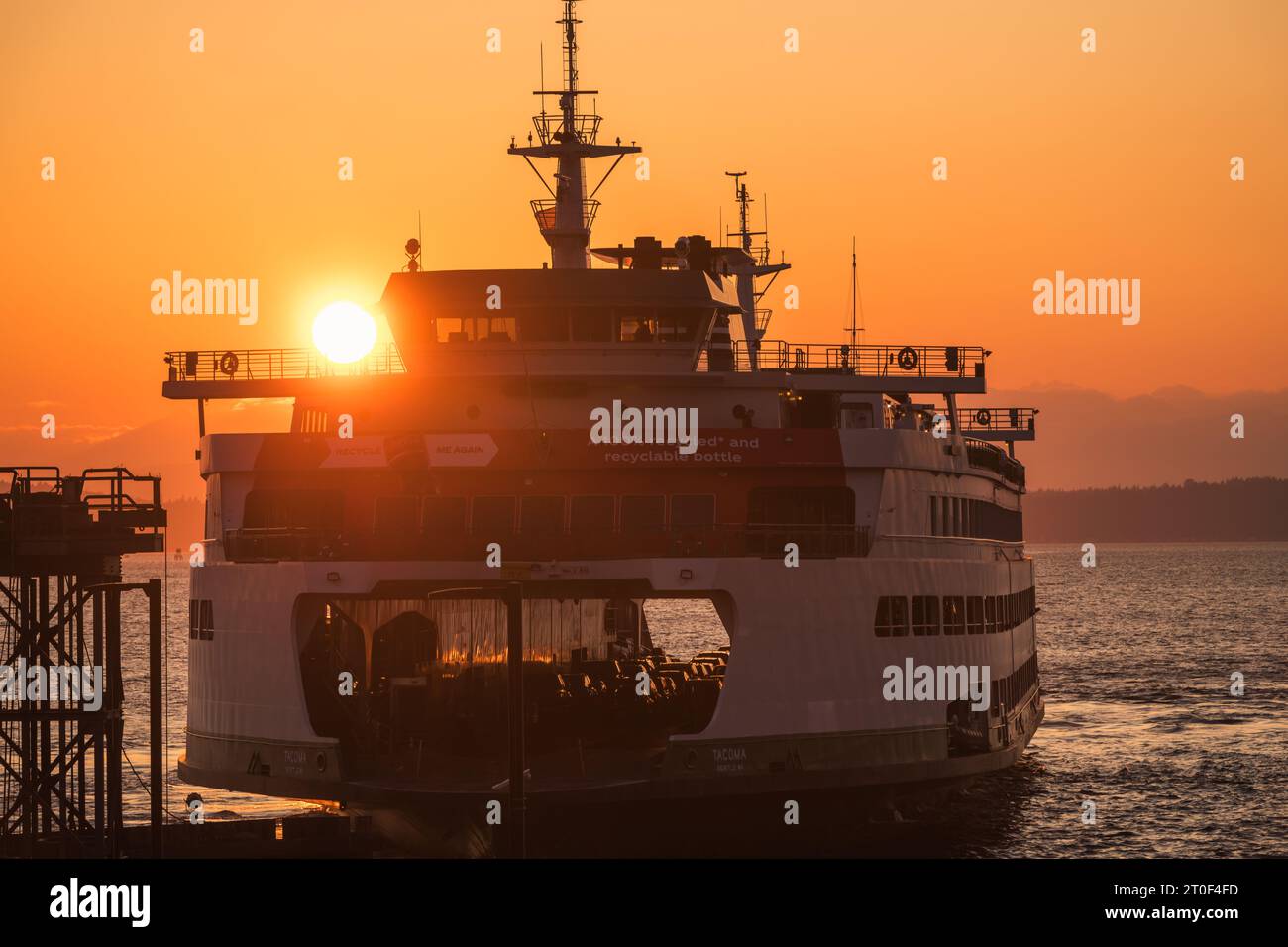 Seattle, USA. 29 Sep, 2023. The newly finished Colman Ferry Terminal on ...