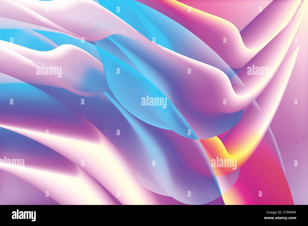 modern art blended overly creative abstract gradient colorful wavy with ...