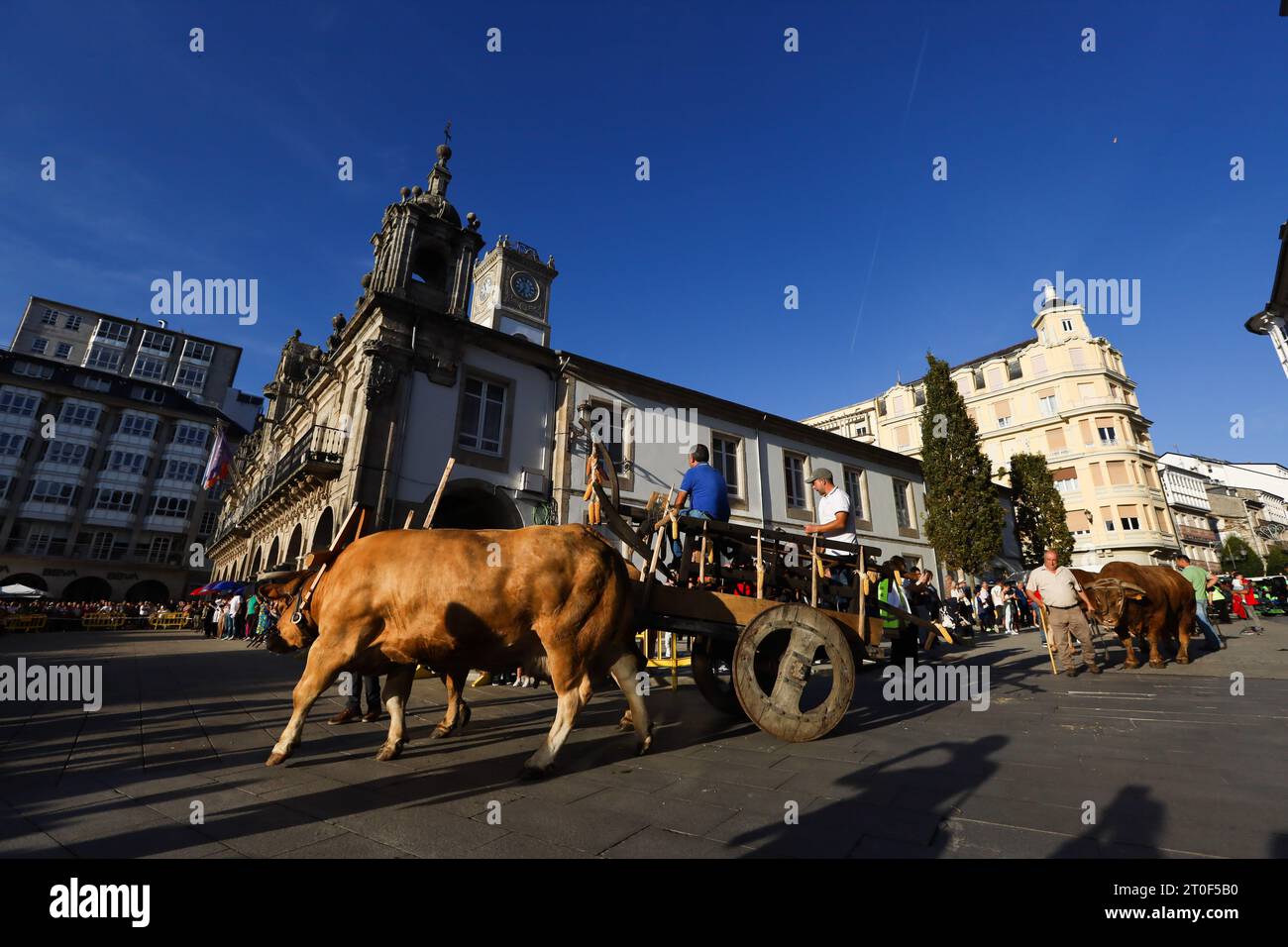 October 6, 2023: Lugo, Galicia, Spain. As part of the Saint Froilan ...