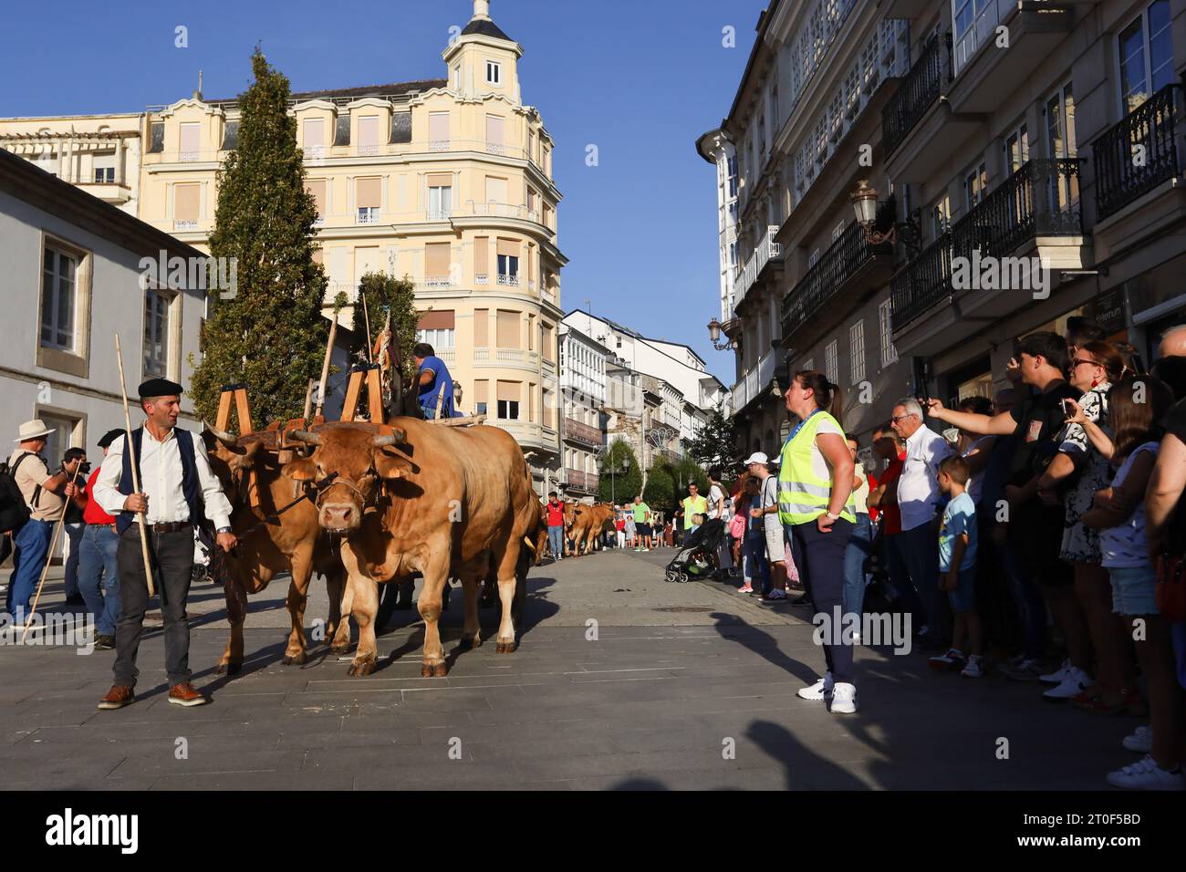 October 6, 2023: Lugo, Galicia, Spain. As part of the Saint Froilan ...