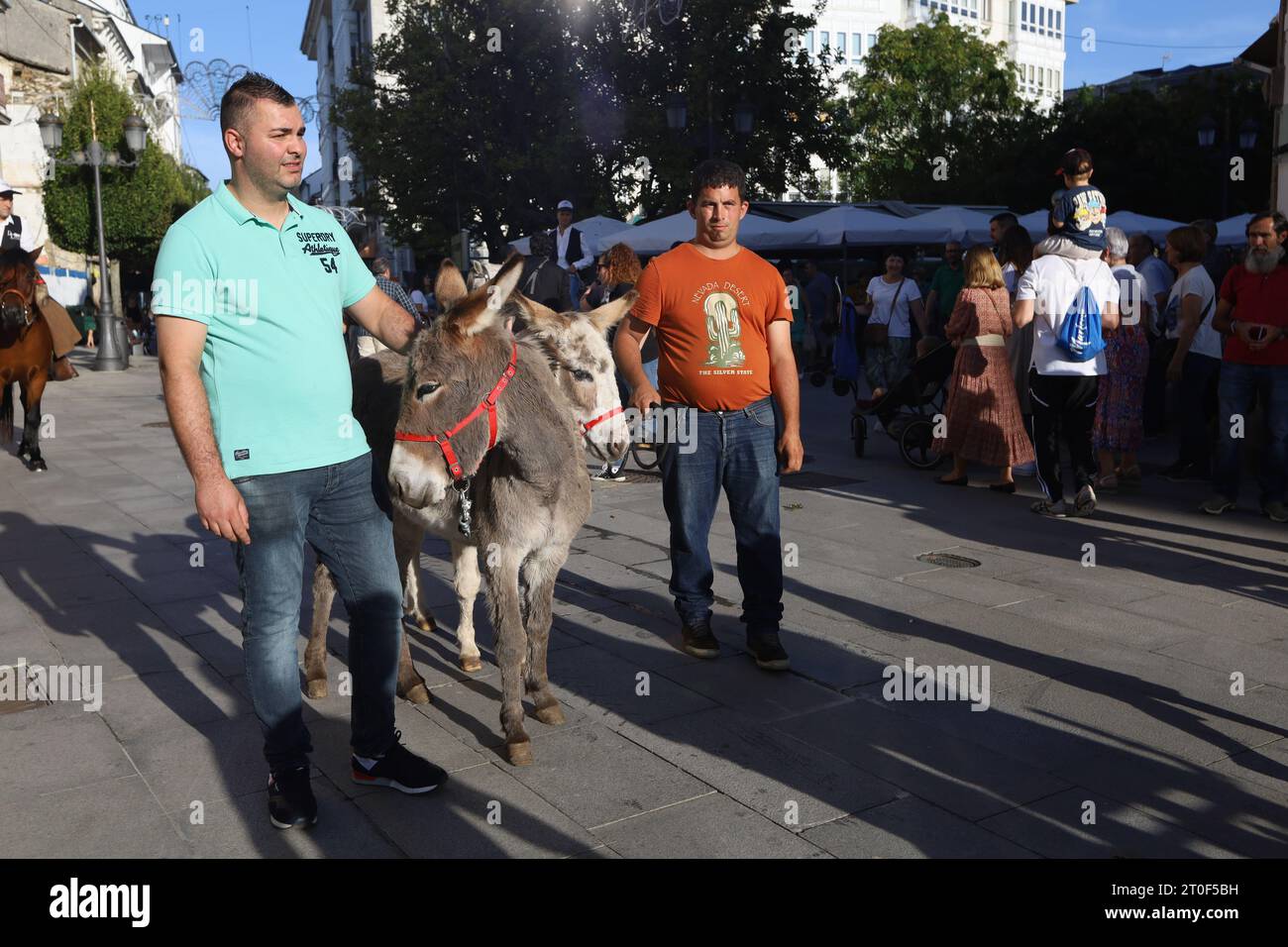 October 6, 2023: Lugo, Galicia, Spain. As part of the Saint Froilan ...