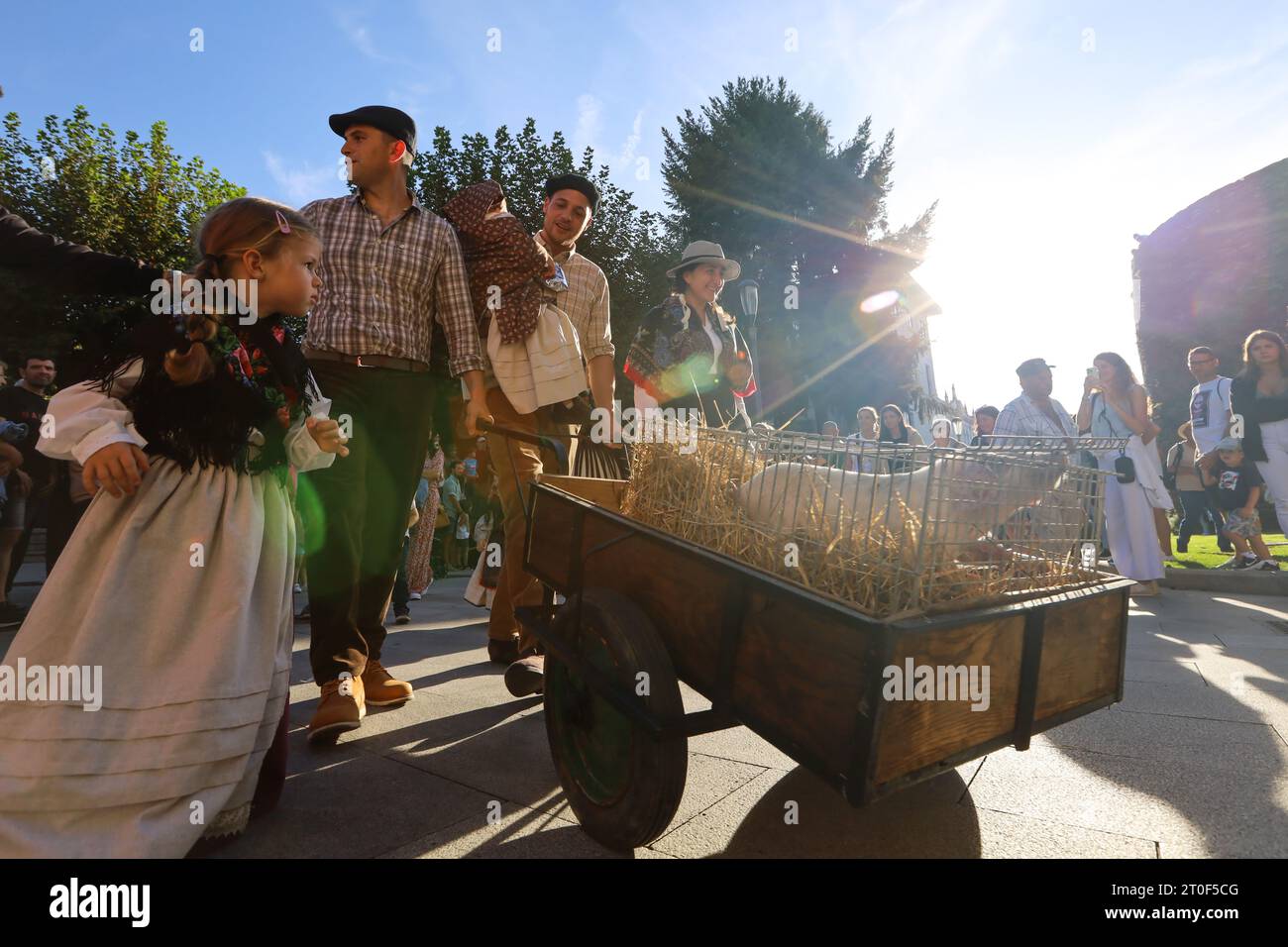 October 6, 2023: Lugo, Galicia, Spain. As part of the Saint Froilan ...