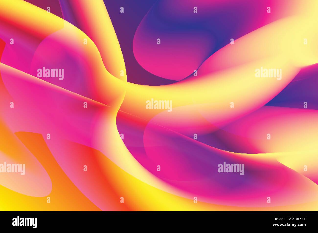 captivating creative abstract wavy style blended overly of the colorful ...