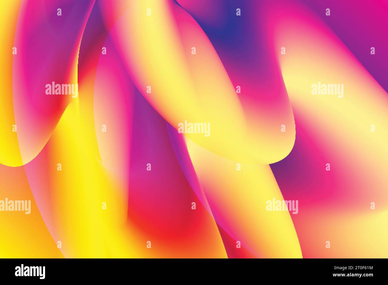 blended overly creative modern art abstract gradient colored wavy with ...