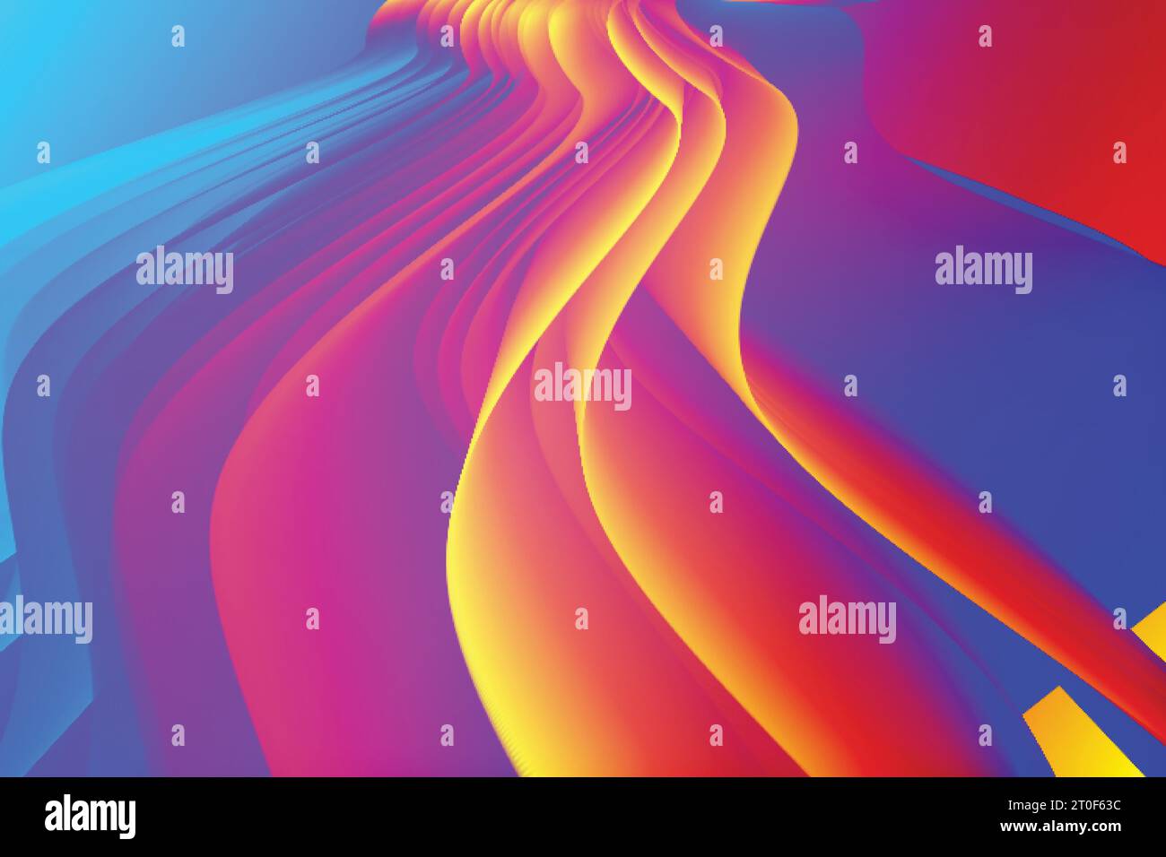 blended overly creative abstract gradient colorful wavy with fluid ...