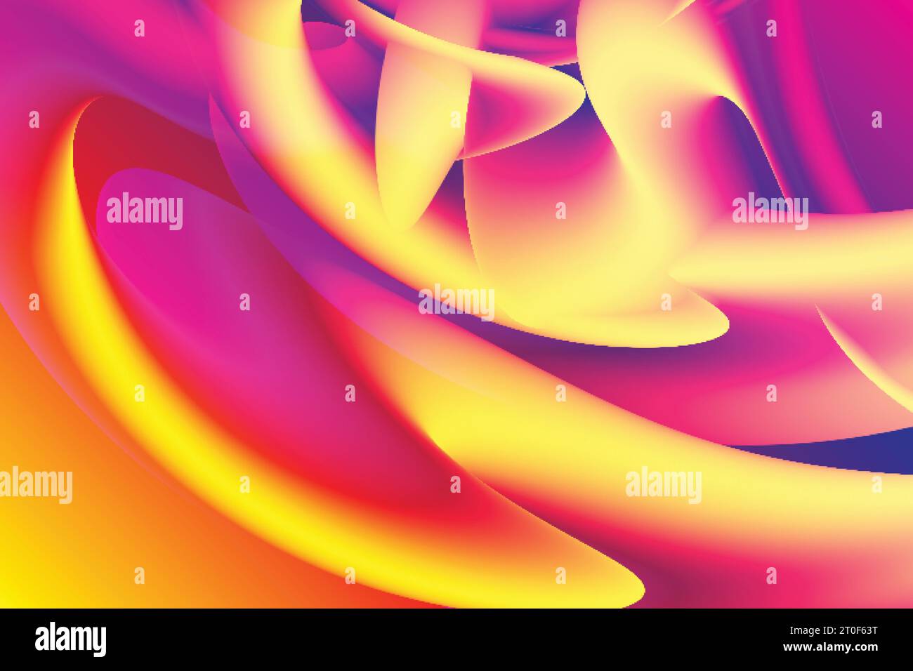 blended overly colorful gradient creative abstract with wavy style with ...