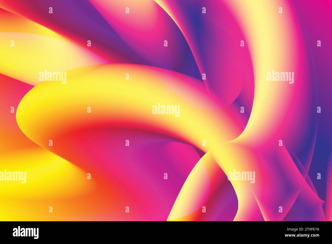 blended overly colorful gradient creative abstract wavy style with ...