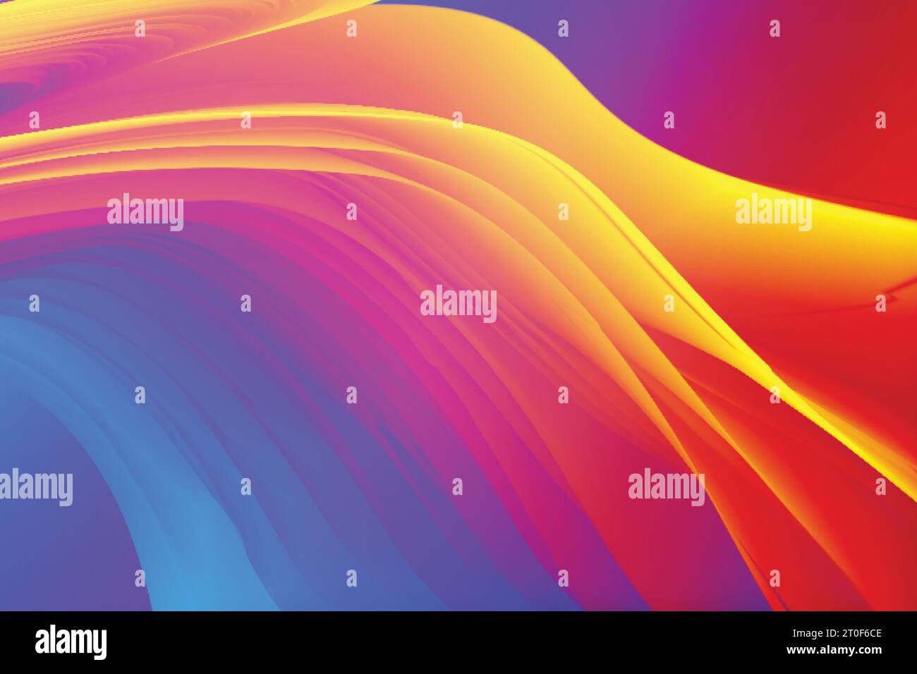 abstract fusion of colors exploring a dynamic wavy style and creative ...