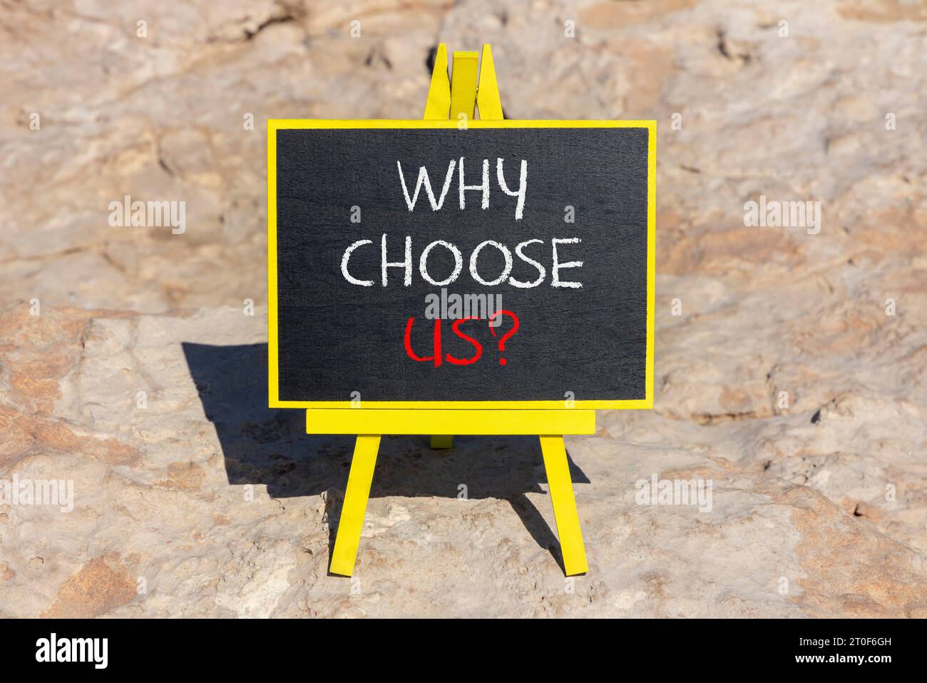 Why choose us symbol. Concept word Why choose us on beautiful wooden ...