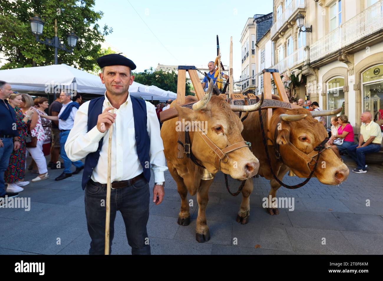 October 6, 2023: Lugo, Galicia, Spain. As part of the Saint Froilan ...