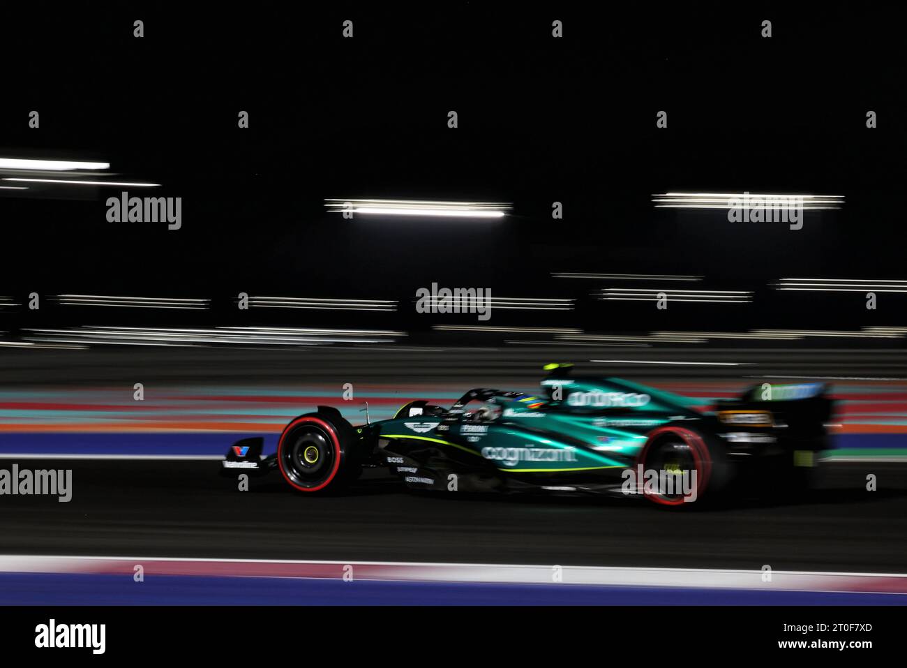 Doha, Qatar. 06th Oct, 2023. Fernando Alonso (ESP) Aston Martin F1 Team ...