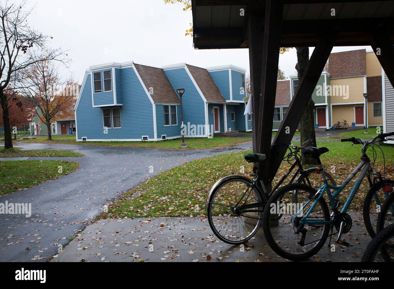 Hampshire College library on campus in Amherst, Massachusetts Stock ...