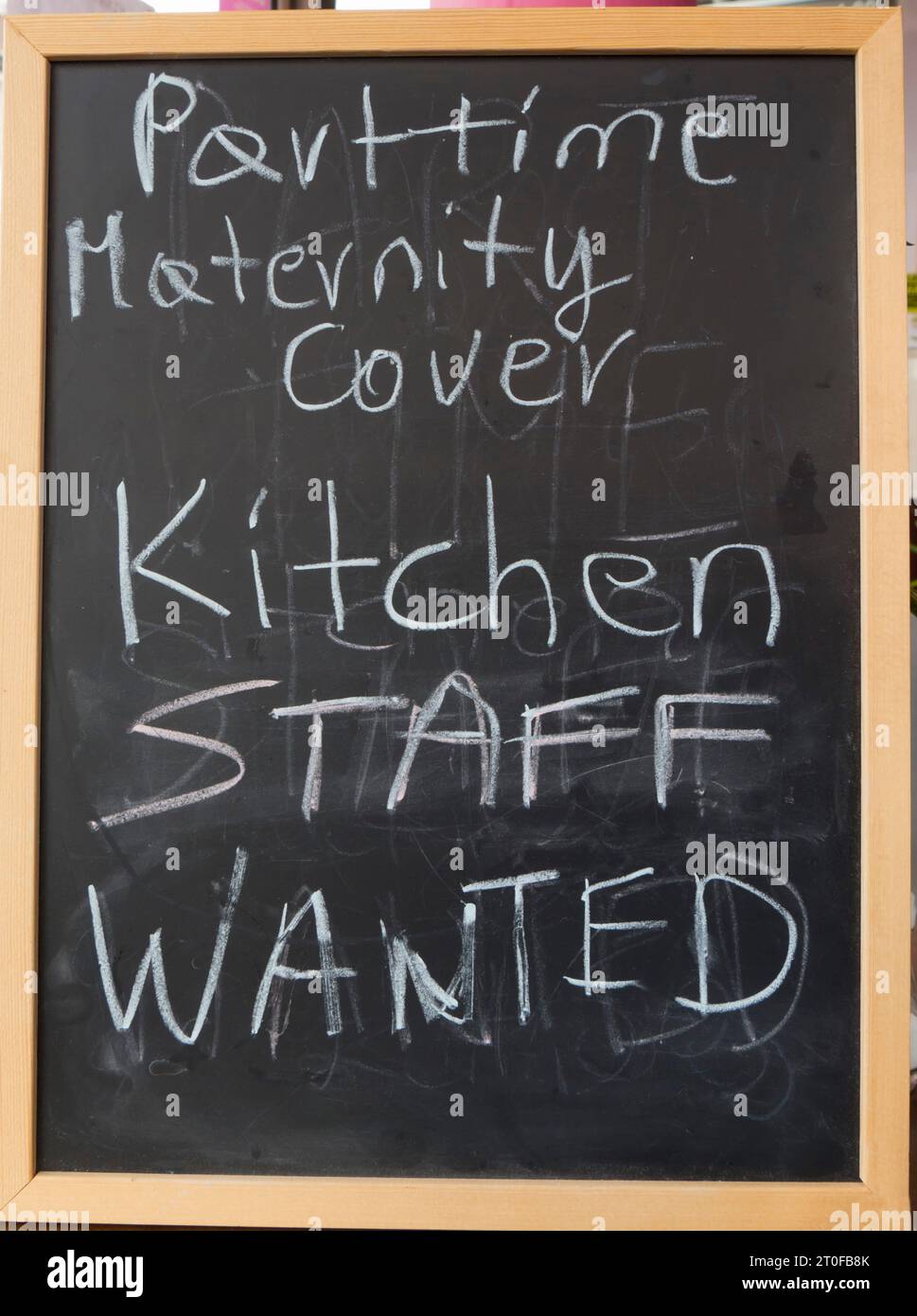 Staff wanted sign hi-res stock photography and images - Alamy