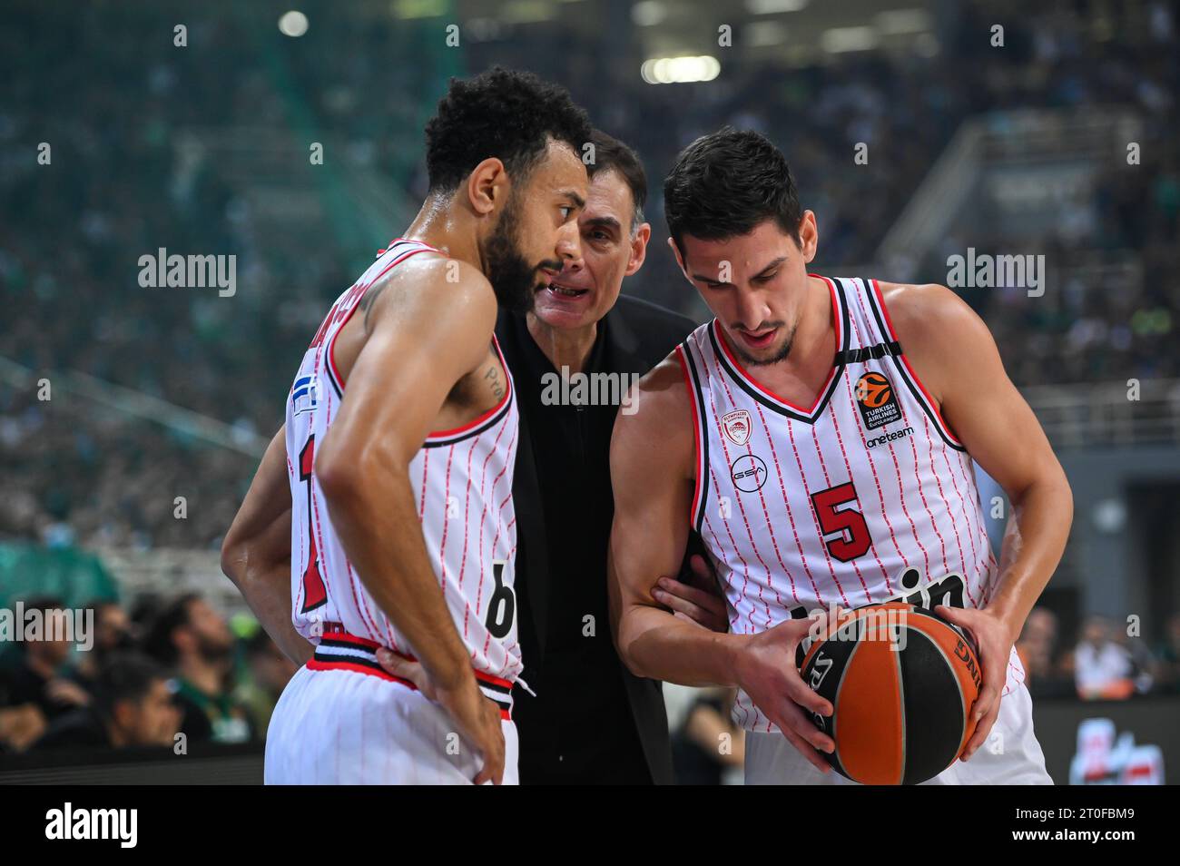 Athens, Greece. 06th Oct, 2023. Head Coach Georgios Bartzokas of ...