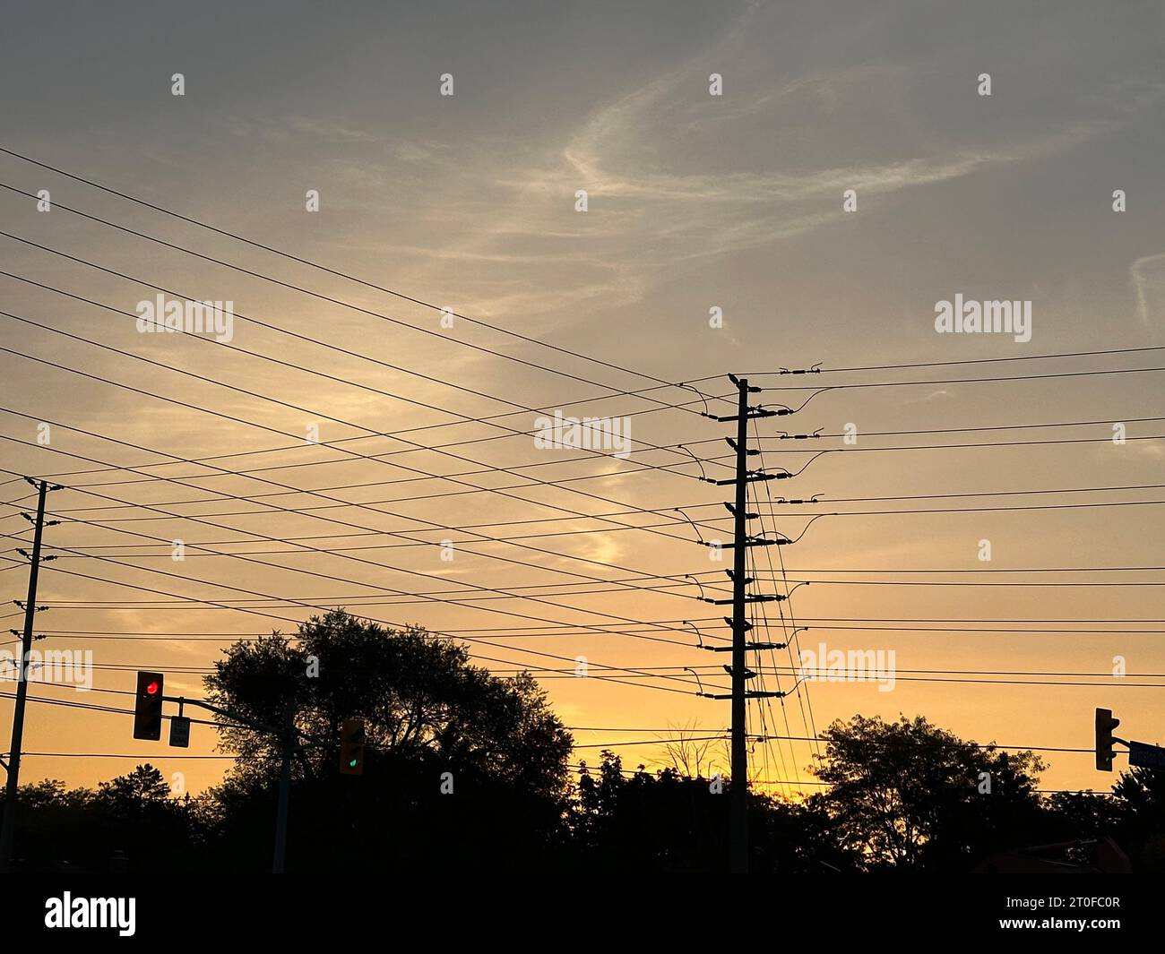 An early morning sunrise Stock Photo - Alamy