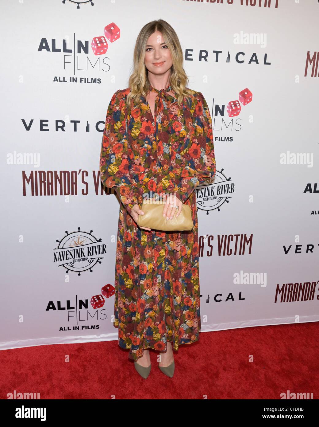 October 5, 2023, Los Angeles, California, Unityed States: Emily VanCamp ...