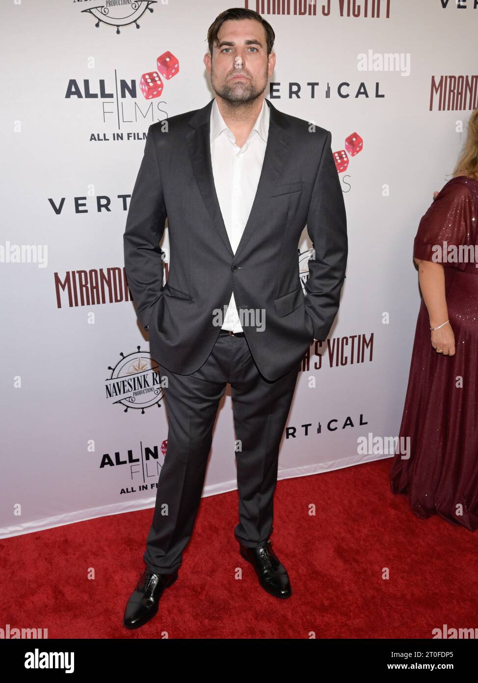 October 5, 2023, Los Angeles, California, Unityed States: Landon Blayne ...