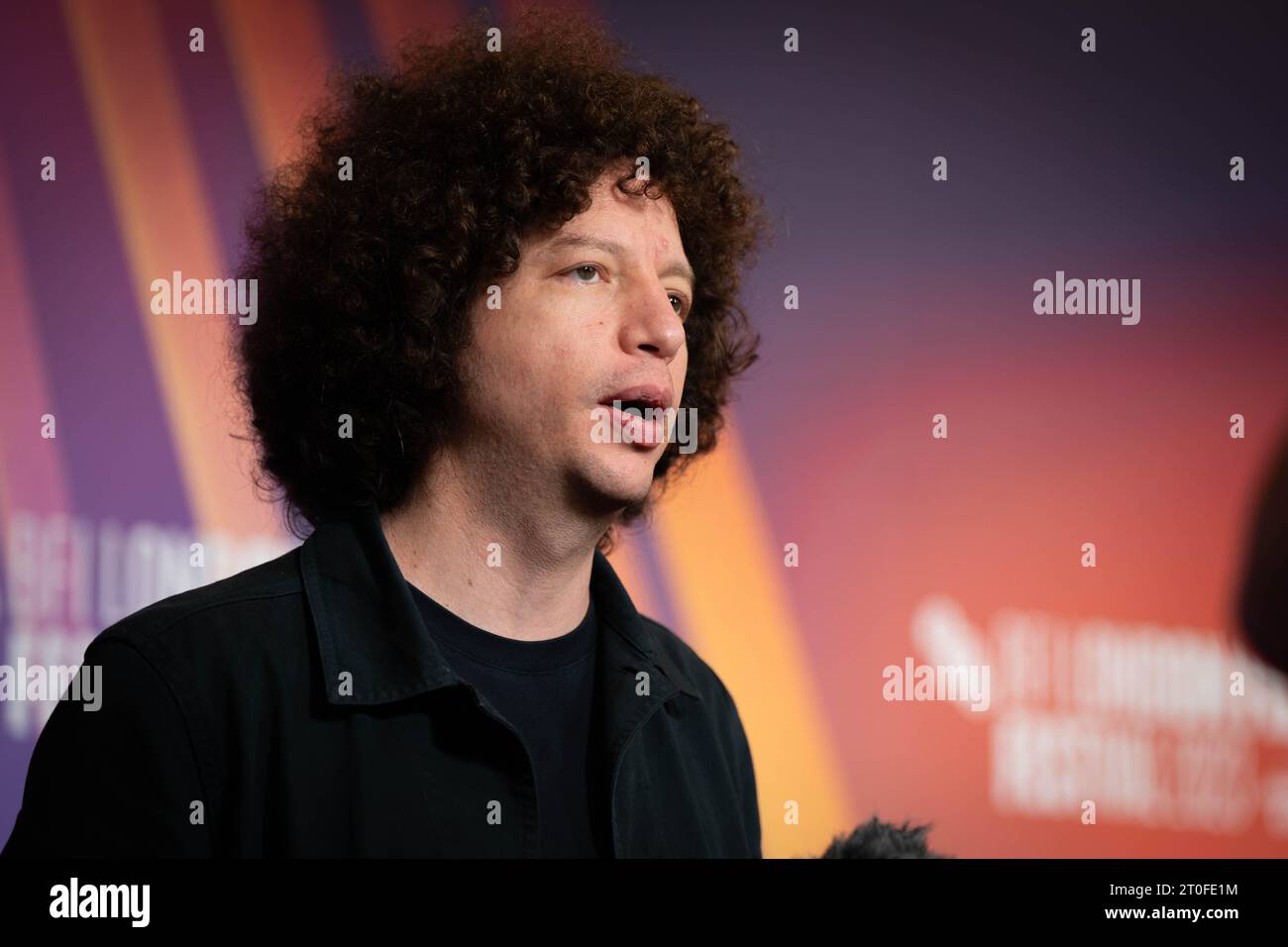 Michel Franco arrives for a screening of Memory during the BFI London ...