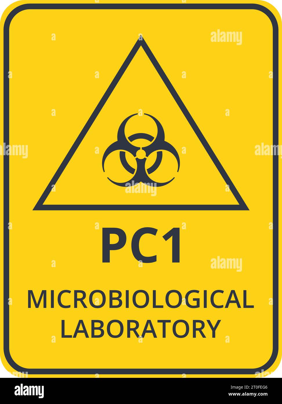 PC1 Microbiological Laboratory Symbol Stock Vector Image & Art - Alamy