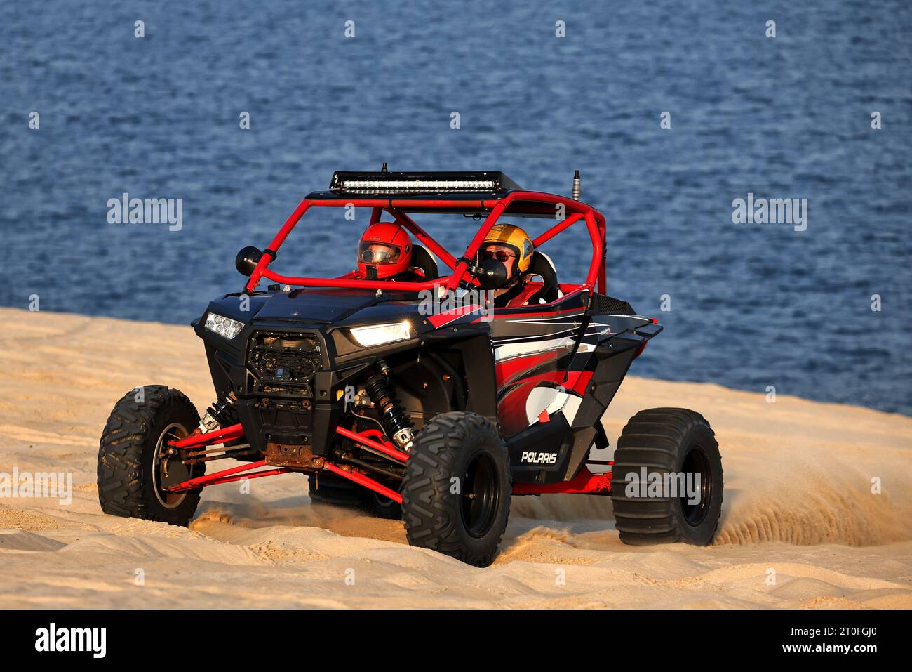 Doha, Qatar. 04th Oct, 2023. Valtteri Bottas (FIN) Alfa Romeo F1 Team - Desert Dune Buggy ...