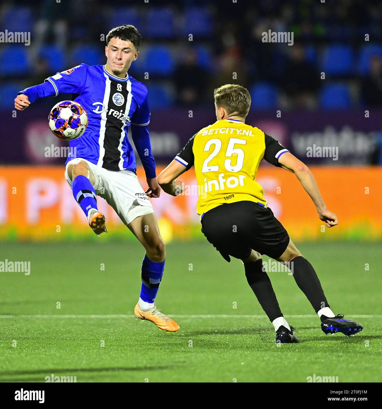 Den Bosch, Netherlands. 06th Oct, 2023. DEN BOSCH, 06-10-2023, Stadium ...