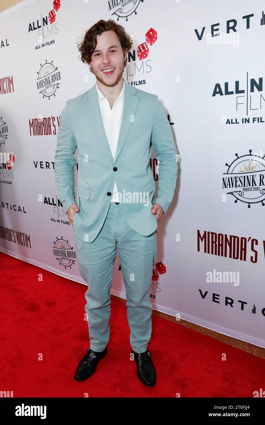 October 5, 2023, Los Angeles, California, USA: NOLAN GOULD at the Los ...