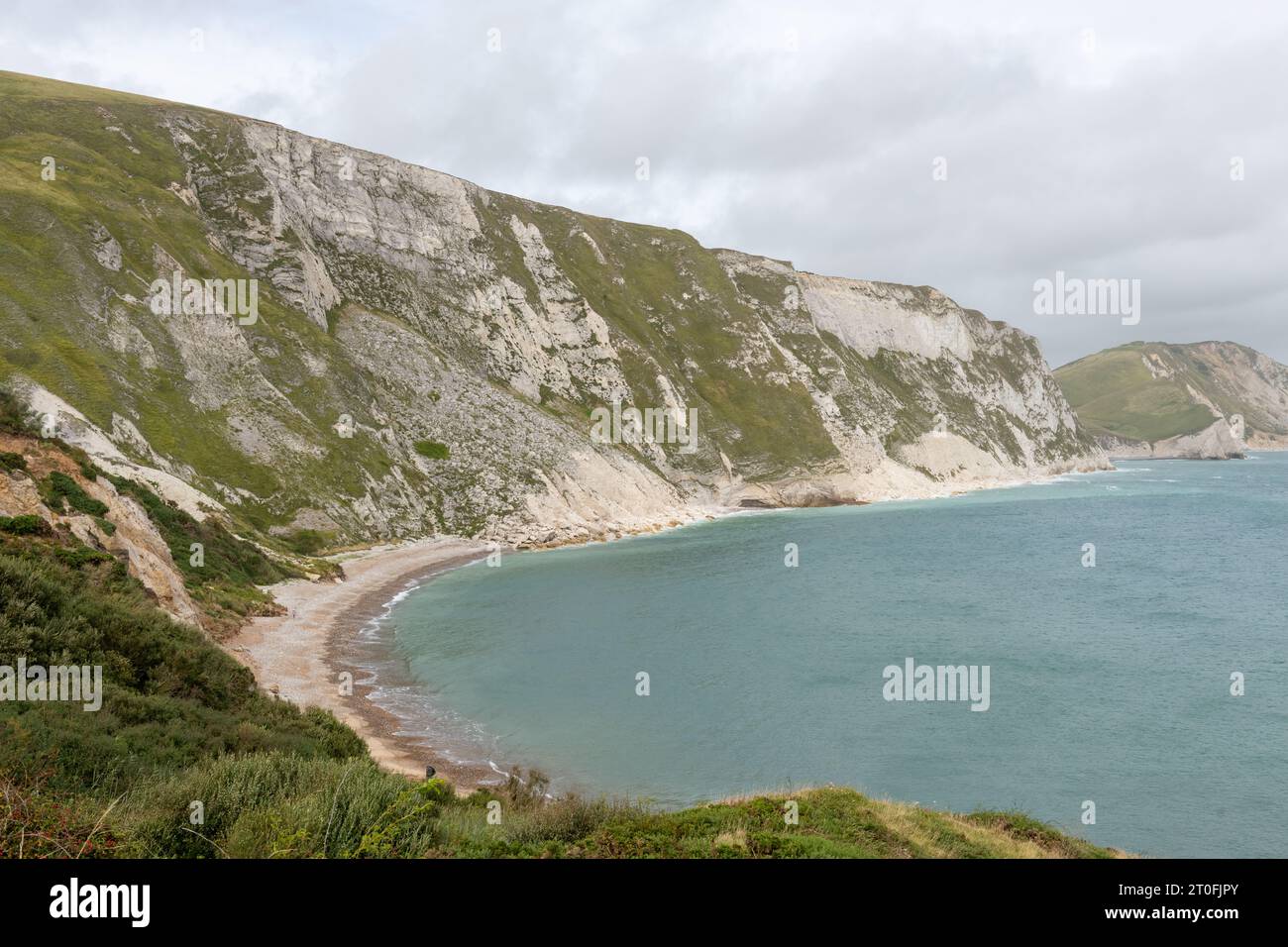 Landscape photo of Mupe bay on the Jurassic coast in Dorset Stock Photo ...