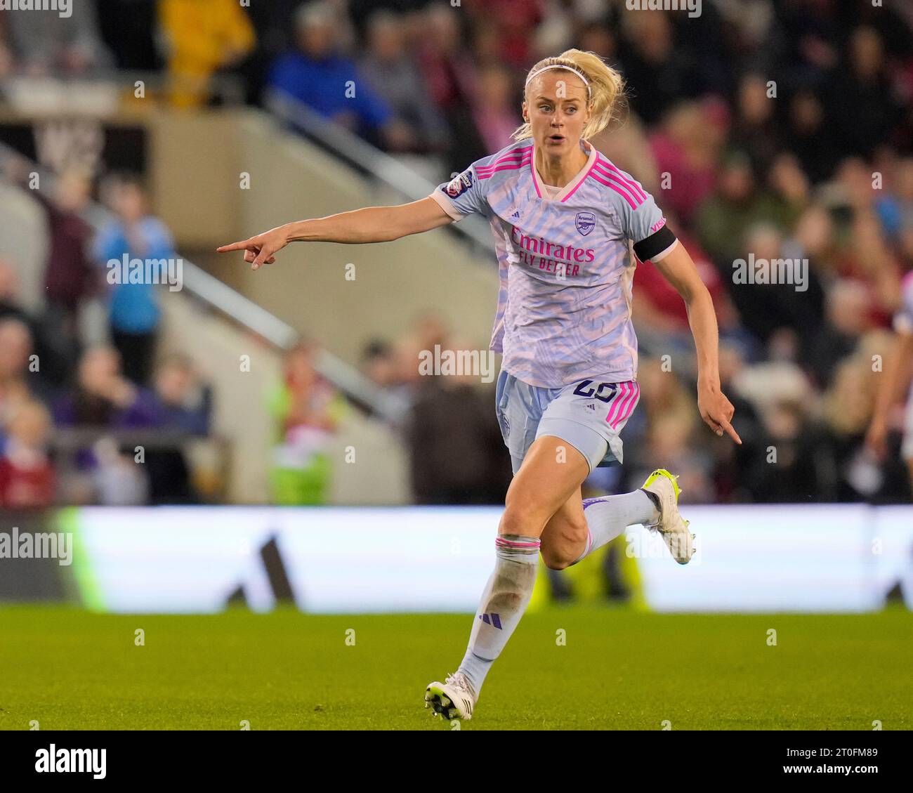 Amanda Ilestedt #28 of Arsenal Women during the The FA Women's Super ...