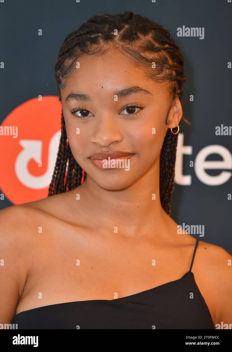 Akira Akbar arrives at the Step Up Inspiration Awards Gala, Friday, Oct ...