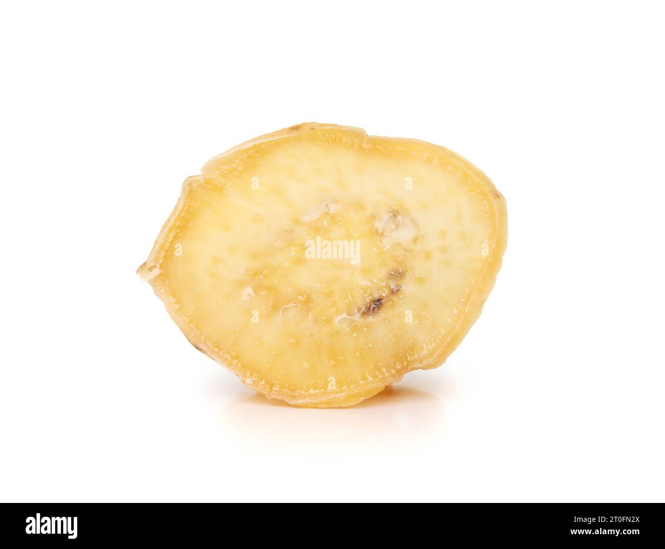 Sweet potato chip slice standing. Slow baked or dehydrated vegetable ...