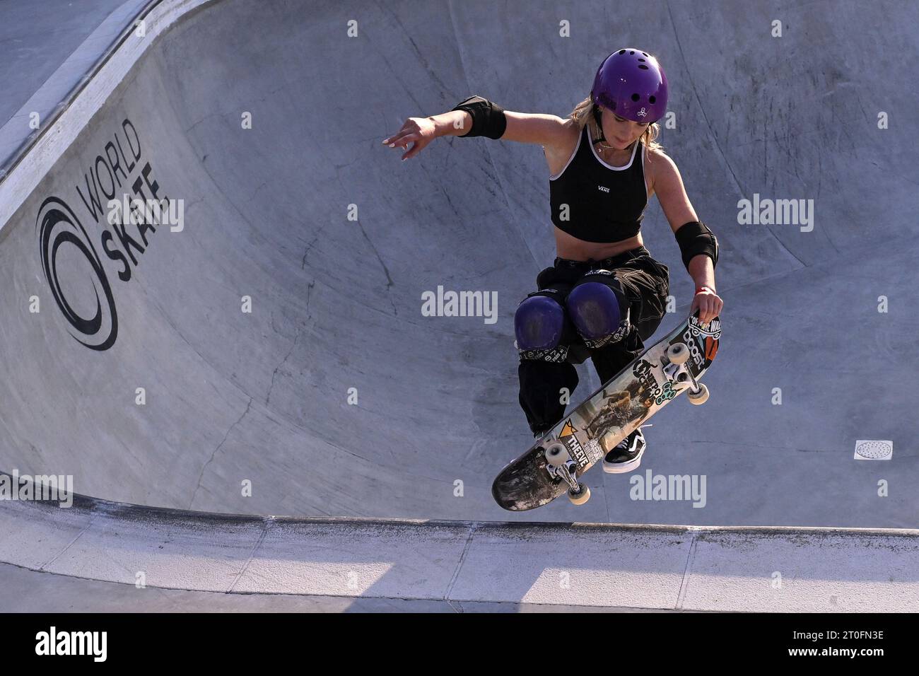 Lido Di Ostia, Rome, Ita. 06th Oct, 2023. Aaliyah Wilson of Australia ...