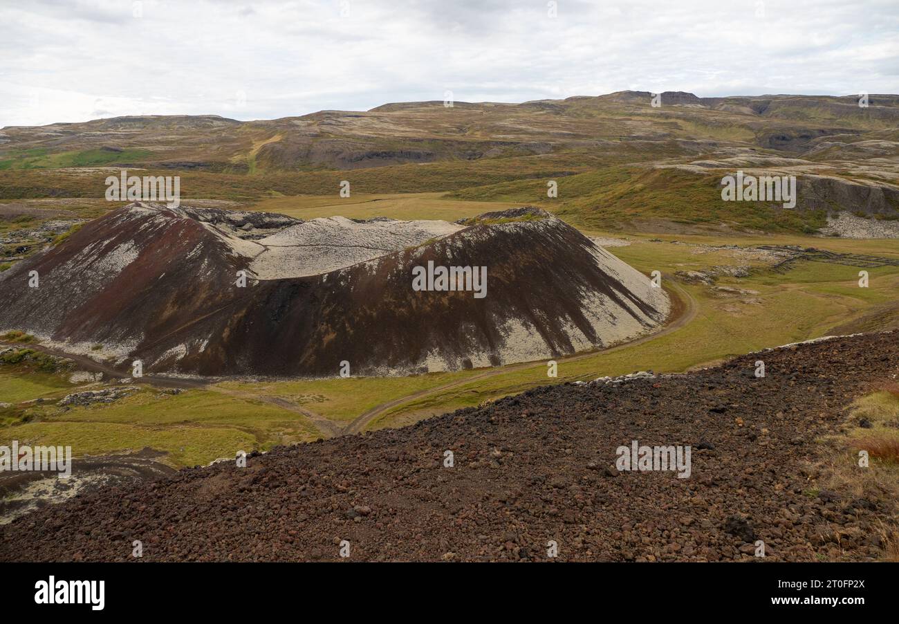 Cinder cone volcano hi-res stock photography and images - Alamy