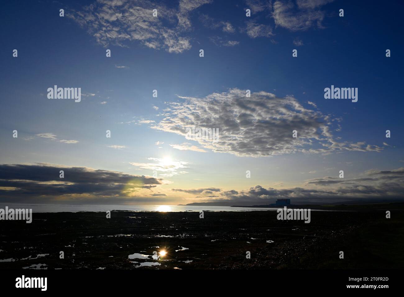 View from Torness nuclear power station Stock Photo - Alamy