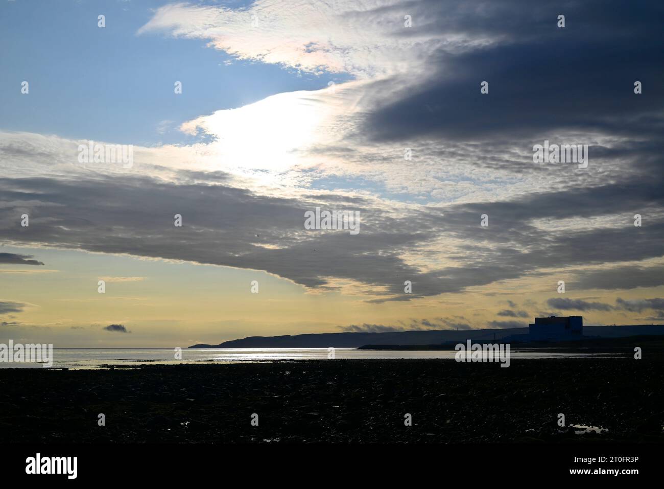 View from Torness nuclear power station Stock Photo - Alamy