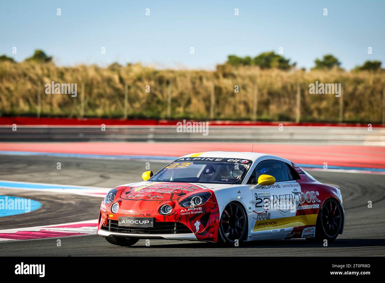 23 RICHARD Laurent, Herrero Racing, Alpine A110 Cup, Gentlemen, action ...