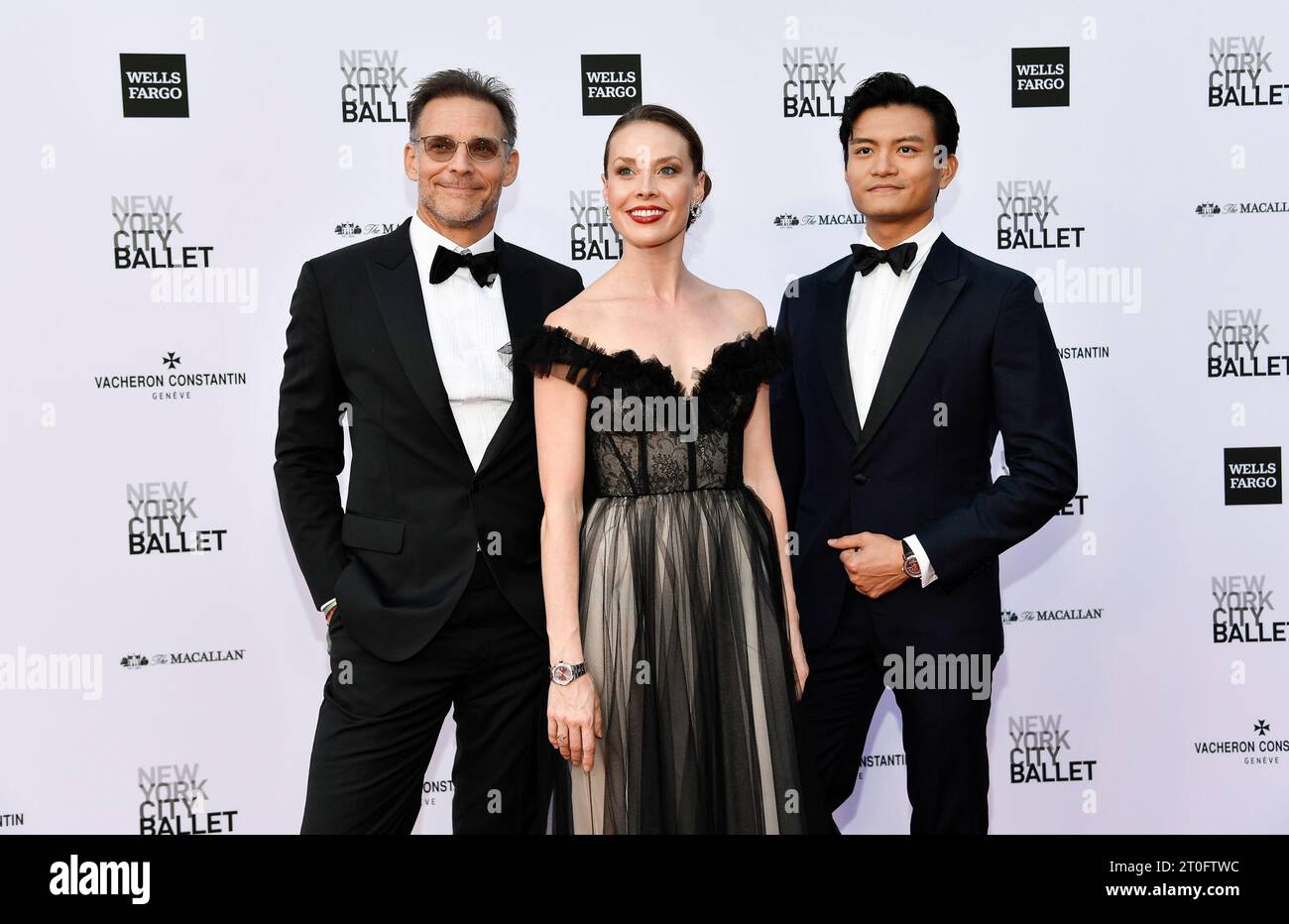 Alexander Schmiedt, left, Emilie Gerrity and Chun Wai Chan attend the ...
