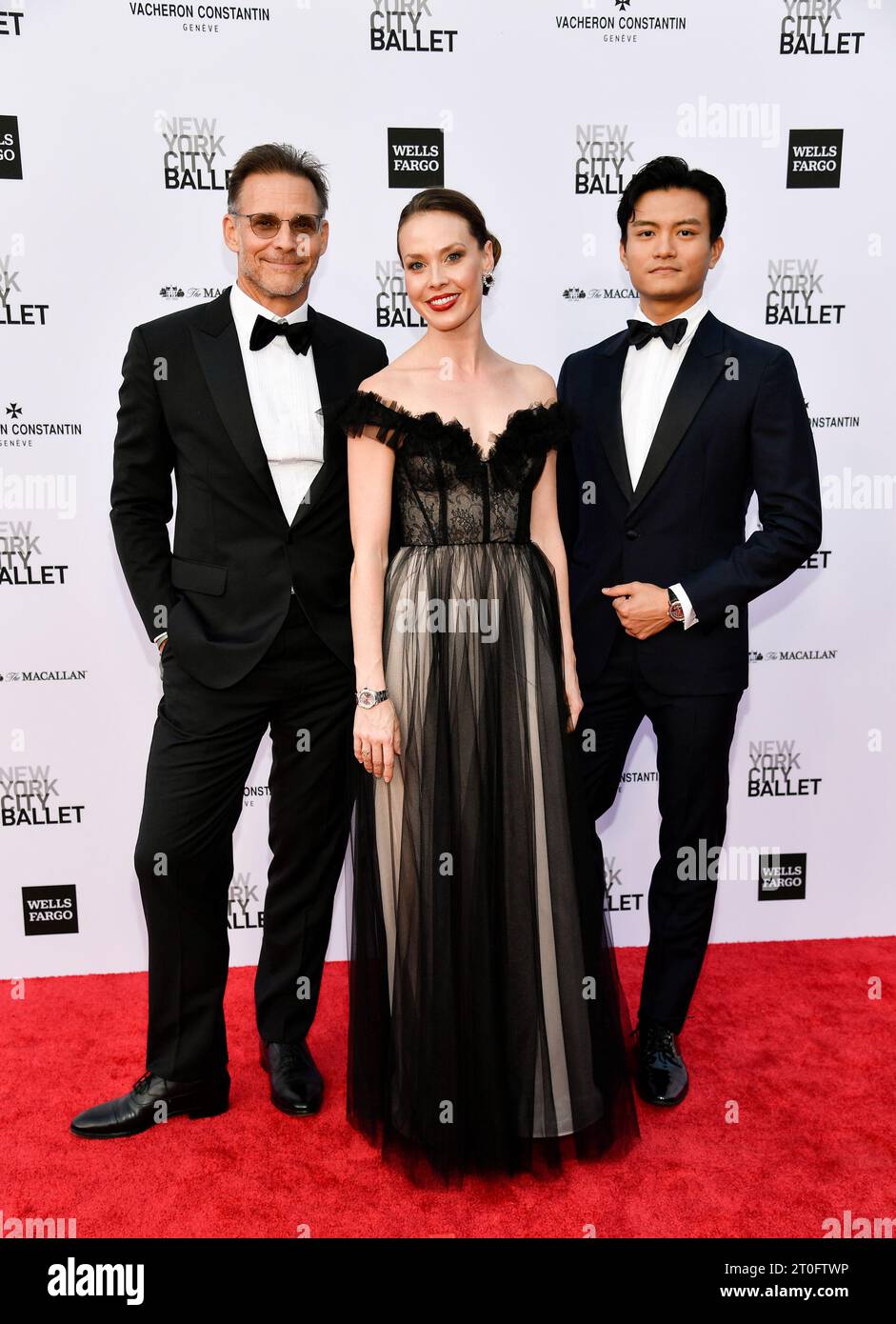 Alexander Schmiedt, left, Emilie Gerrity and Chun Wai Chan attend the ...