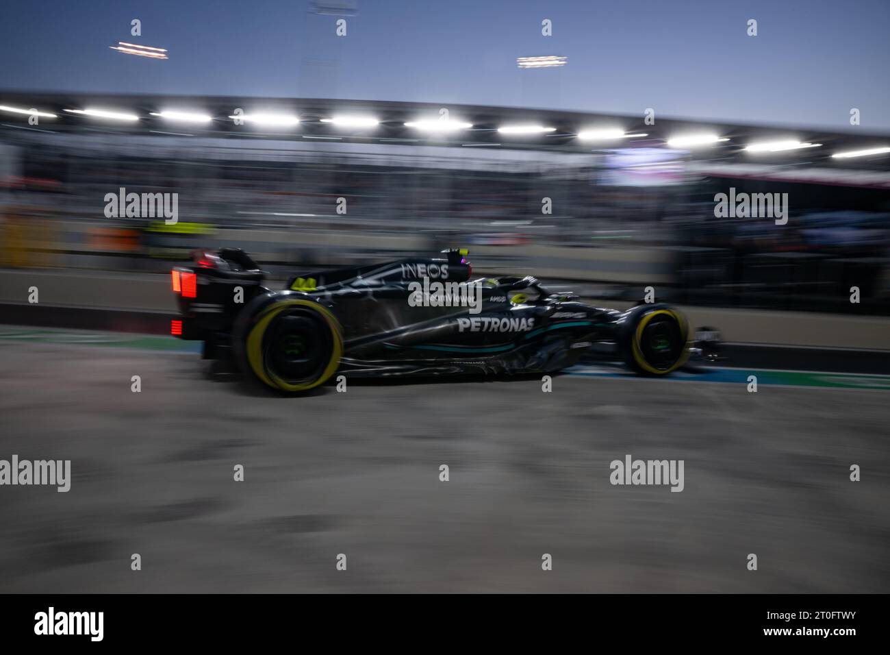 DOHA,QATAR.6TH OCT 2023 LEWIS HAMILTON (UK) Mercedes.AHMAD AL-SHEHAB ...