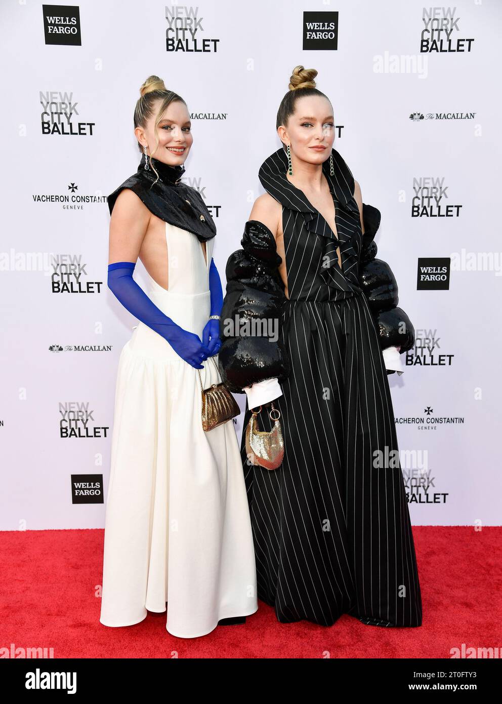 McKinley Guidry, left, and McKaelyn Guidry attend the New York City ...