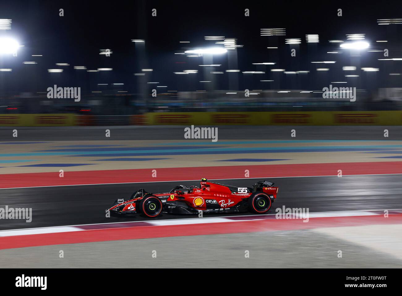 Doha, Qatar. 6th Oct, 2023. #55 Carlos Sainz (ESP, Scuderia Ferrari ...