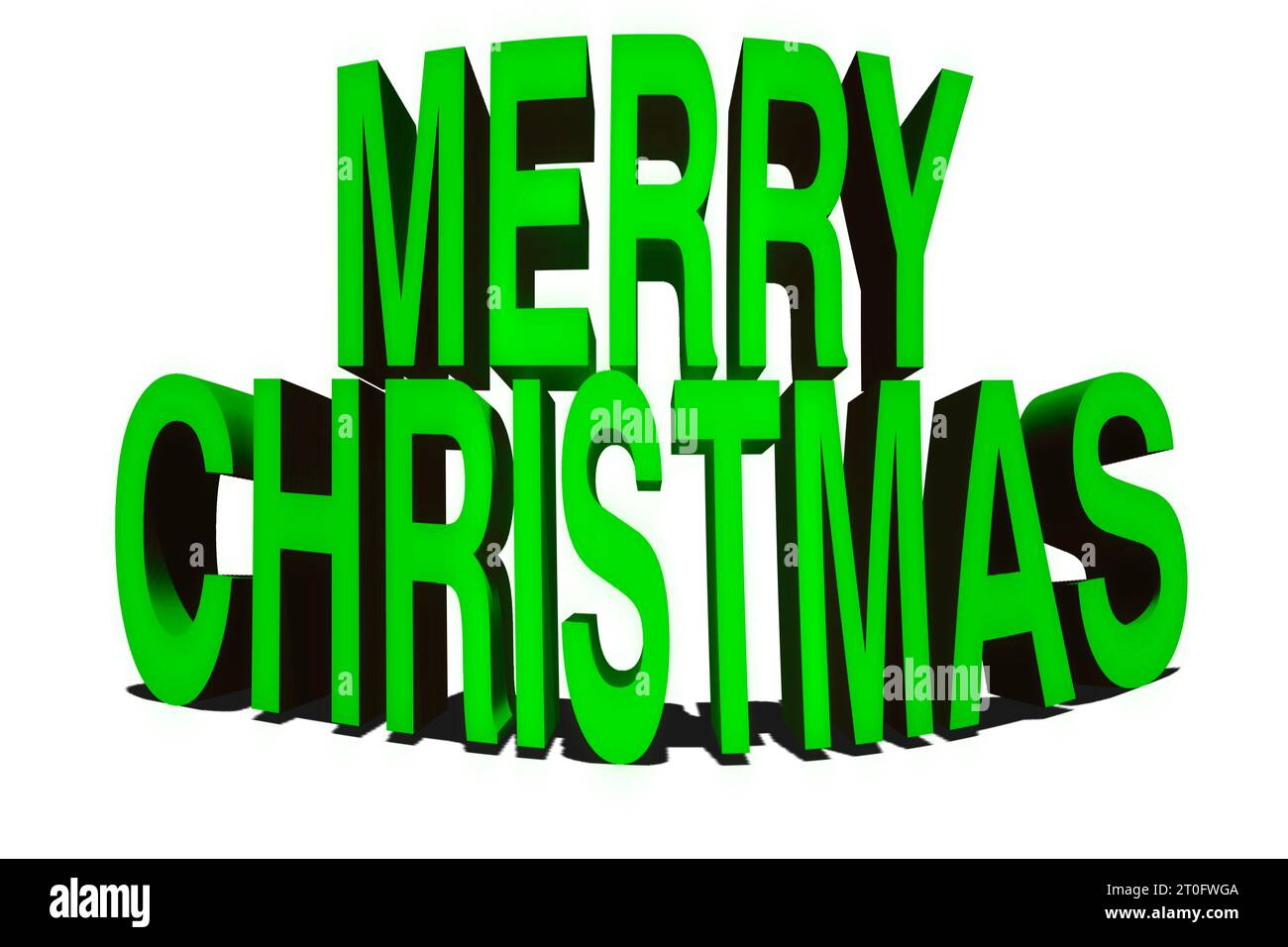 Merry christmas decoration Cut Out Stock Images & Pictures - Alamy