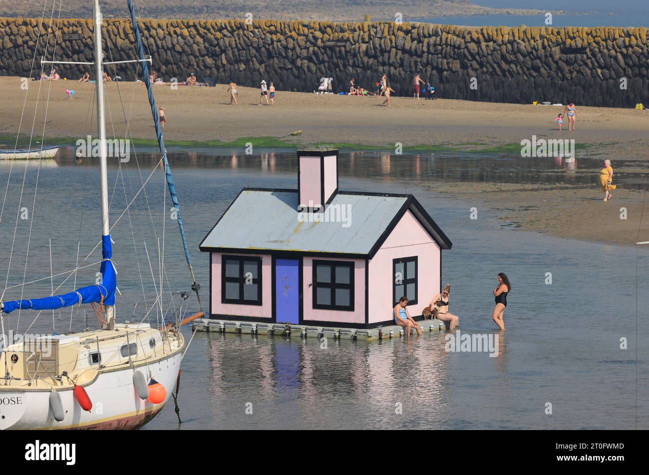 Folkestone's floating pink house, part of Richard Wood's Holiday Homes ...