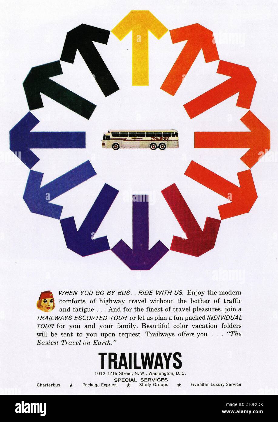 1960s bus ad hi-res stock photography and images - Alamy