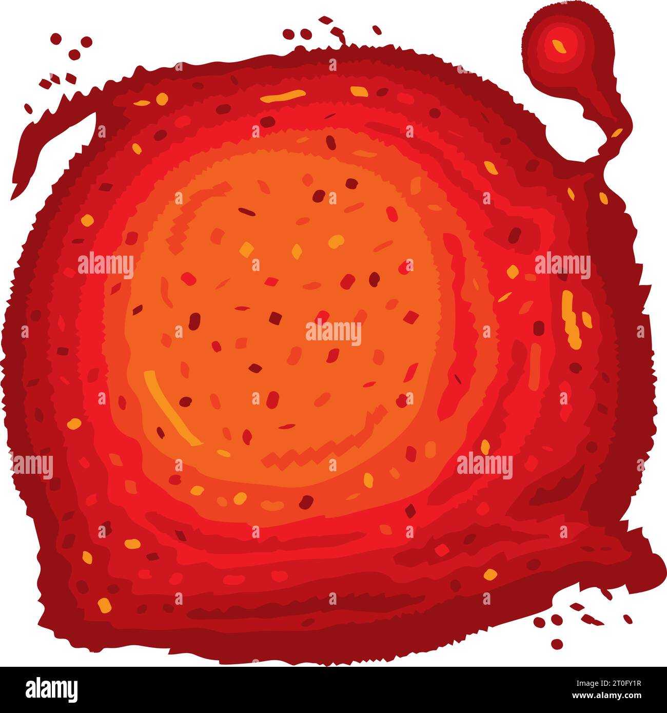 chili pepper powder illustration Stock Vector Image & Art - Alamy