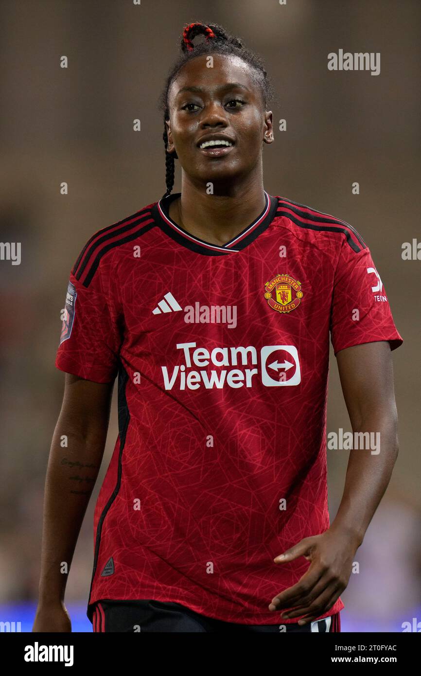 Melvine Malard #9 of Manchester United after the The FA Women's Super ...