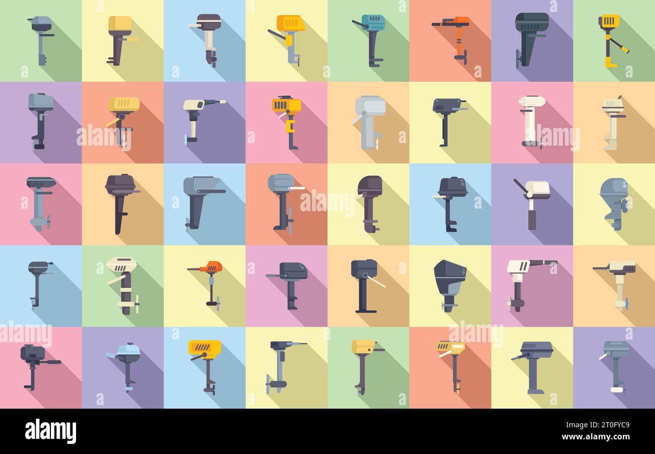 Motorboat technology Stock Vector Images - Alamy