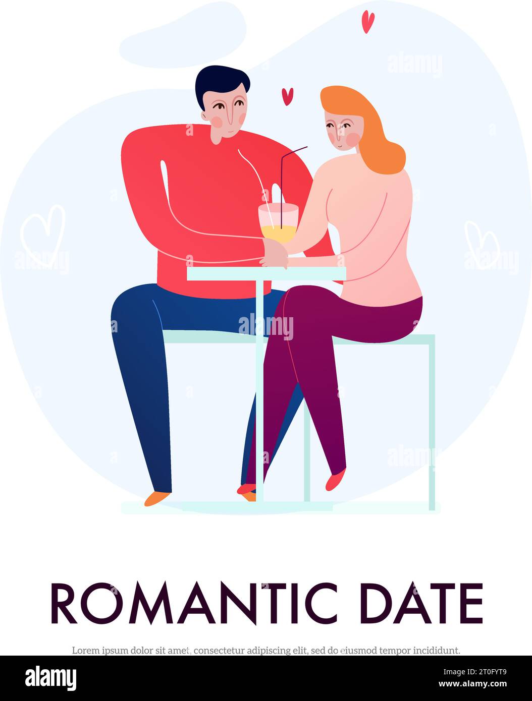 Young woman in cafe talking Cut Out Stock Images & Pictures - Alamy